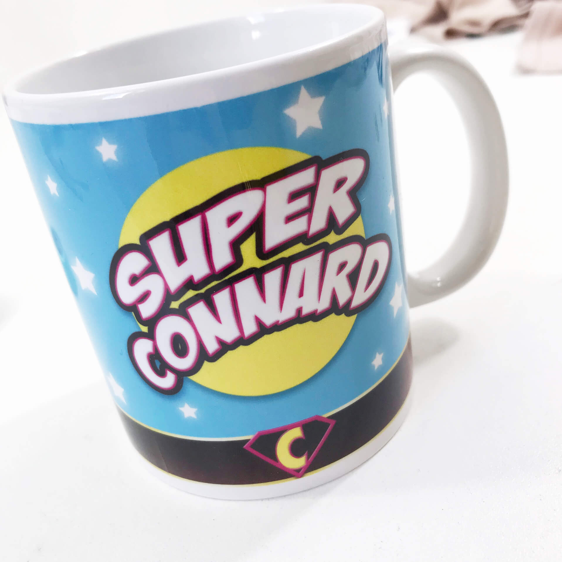 Mug 'Super connard' - Idée box cadeau
